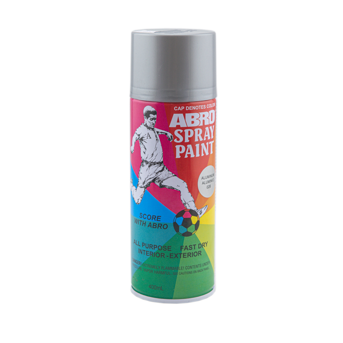 Abro Spray Paint Aluminium 400ml #36 - Maison Handal Abro Spray Paint Aluminium 400ml #36 - Maison Handal